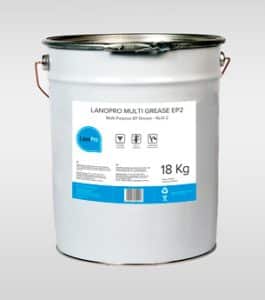 Multi Purpose Grease EP2 - Suitable for loaded bearings etc. - LanoPro